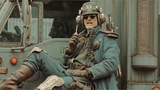 Стимпанк концепция автомобилей будущего Ai