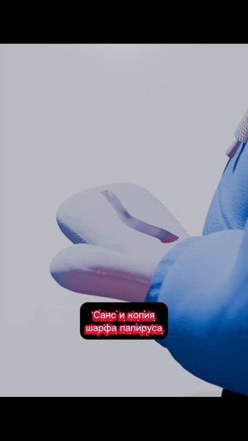 Санс и копия шарфа папируса