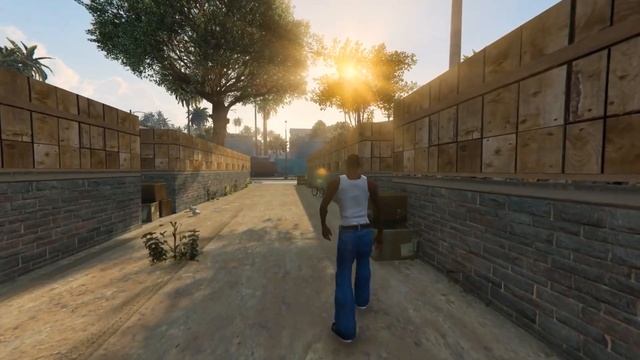 Тизер фанатского ремастера GTA: San Andreas [Nextgen Edition] от российских моддеров.