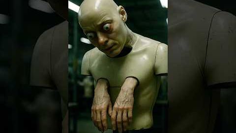 Манекены заводского цеха, внутри которых кто-то моргал. Страшные истории. ИИ.