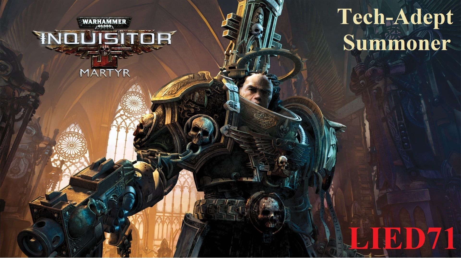 Warhammer 40k Inquisitor. #1. Механикус, свои ролики, новые миссии, другое вступление,сложно местами