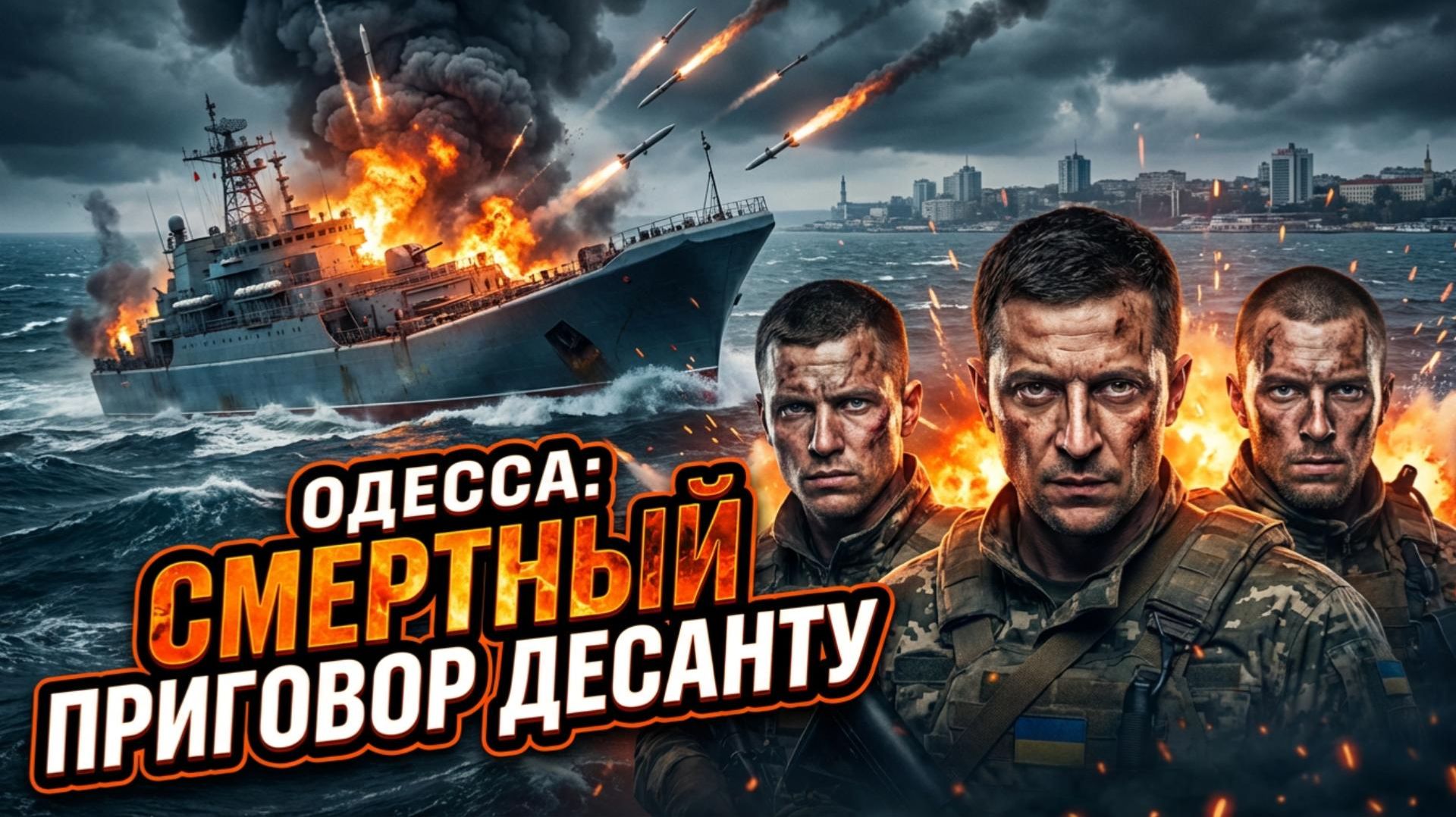 ⚓️Питер Эриксон | Смертельный берег: Почему десантная операция против Одессы является самоубийством