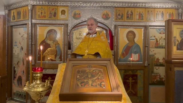 Проповедь прот. Валерия Буланникова в Неделю 29-ю по Пятидесятнице святых Праотец 28 декабря 2025 г.