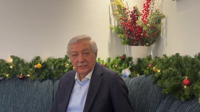 Поздравление с Новым годом от заместителя председателя КСР при МСАП Анвара Юлдашева