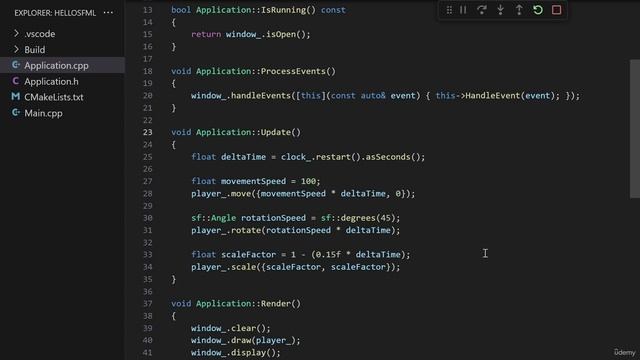 Build 2D Games with Your Own Engine in C++20 Using SFML 3 p2