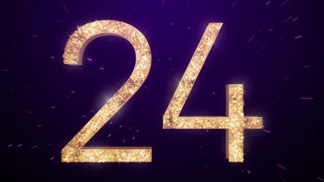 Таймер 60 секунд до Нового года | Обратный отсчет в 4K | Бой курантов | Бесплатный футаж для монтажа