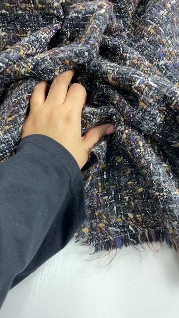 Ткань твид отрез 1,8м CHANEL Wo-0347