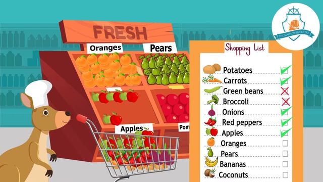 English for kids ｜ Food： some vs. any ｜ Story： The King's Diet