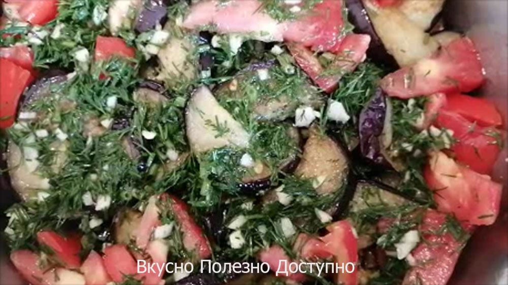 ЗАКУСКА из БАКЛАЖАНОВ ОСТРАЯ Быстрого приготовления