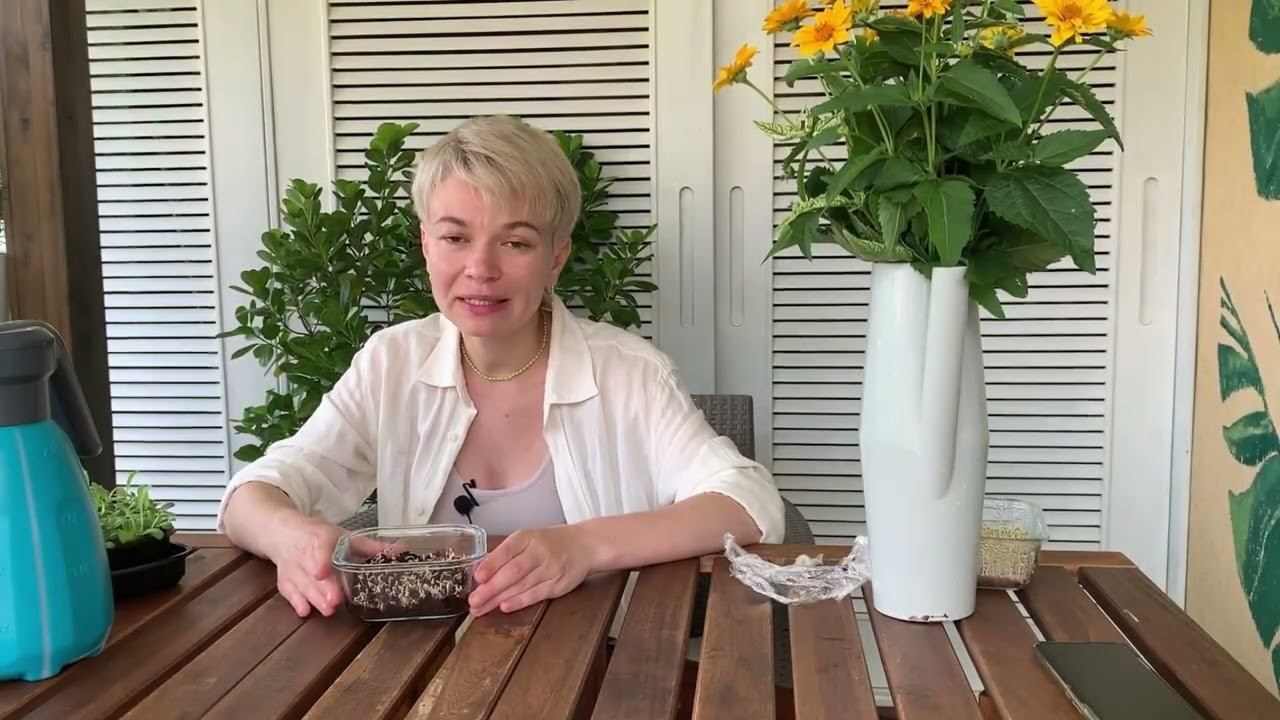 Магия Микрозелени. Урок 4. Выращиваем на кокосовом субстрате