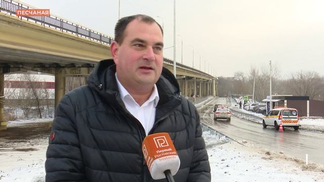 Мост на улице Песчаной открыт