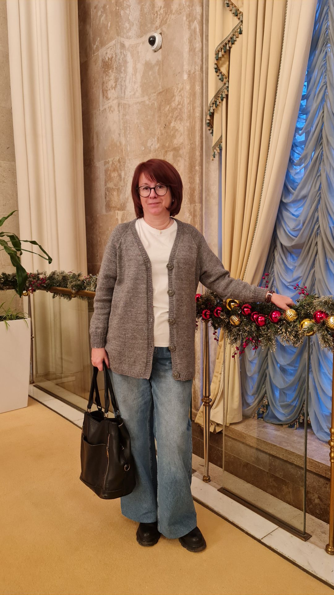 МК по вязанию кардигана "Мышка" Ч 2