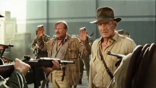 Трейлер фильма «Индиана Джонс и Королевство хрустального черепа» 2008 года. Харрисон Форд