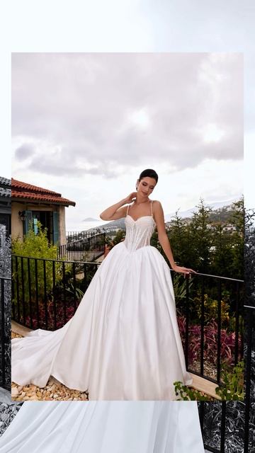 Свадебное платье Ноэми из коллекции «Love Legacy» 2026, Gabbiano