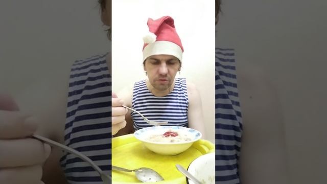 Обжор мукбанг / вермишель с тушёной индейкой Рузком / вкусно сытно и полезно