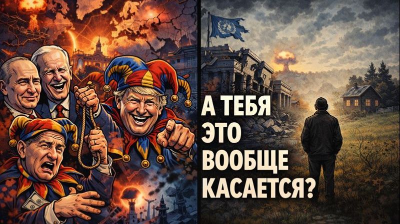 Мировая война идёт. А тебя это вообще касается?