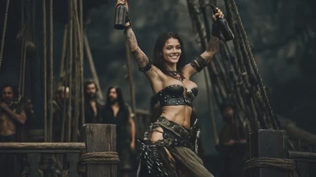 Пиратские приключения - Ритмичная рок музыка в пиратском стиле, фоновая музыка для отдыха