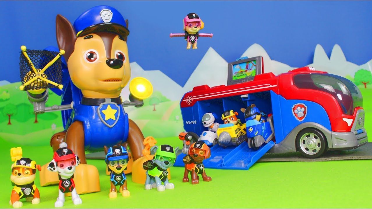Щенячий патруль | Пожарная машина, Чейз, Райдер и Маршалл игрушки для детей| Щенячий Патруль мультик