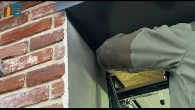 G-откос с плоским стартом #НаГаражныеВорота/ #ПлоскийСтарт #Наличник