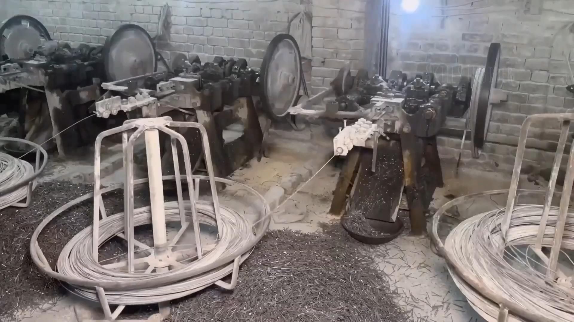 Как делают ГВОЗДИ.