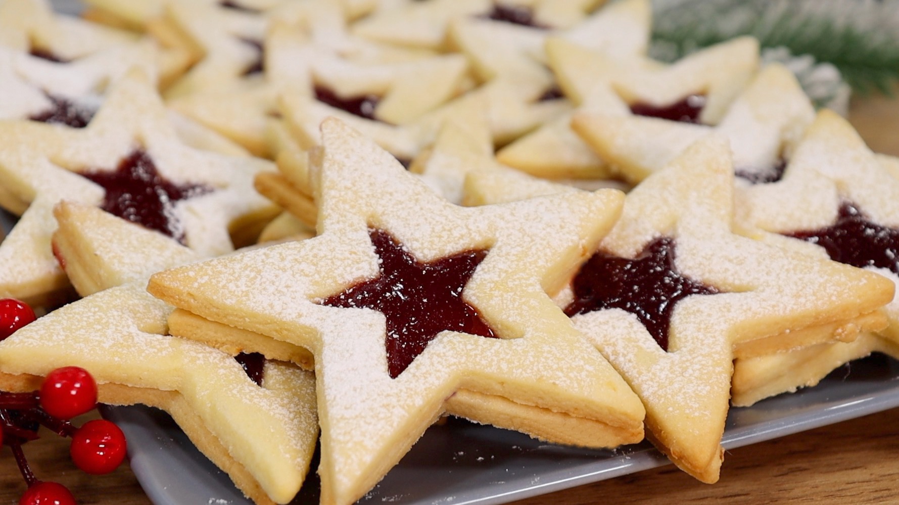 Лёгкий НОВОГОДНИЙ ДЕСЕРТ – печенье «Звёзды». Секреты идеального песочного теста