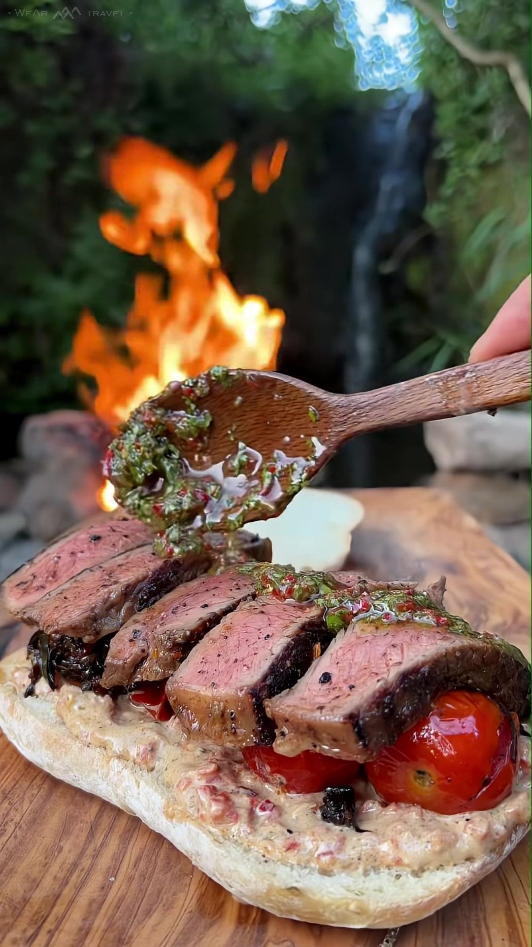 Идеальный сэндвич с говяжьим стейком!