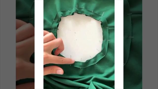 ❄️Вариант обработки горловины 🎄