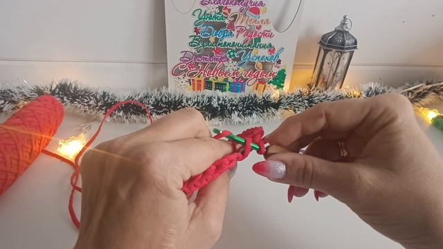 Шкатулка из полиэфирного шнура. Столбик в раскол. МК