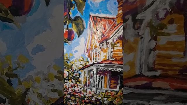 Как преображалась картина