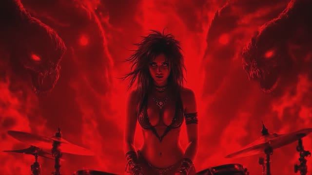 HELL – AI Metalcore Music.