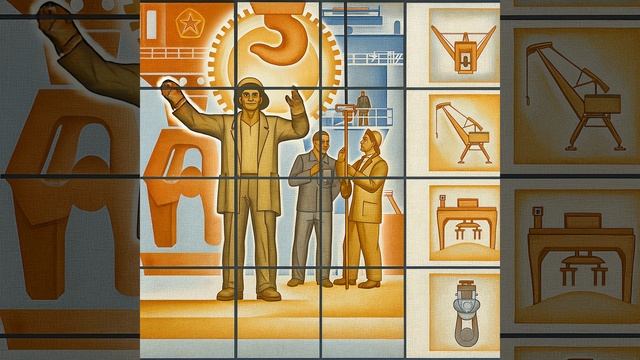 Фреска "Судоремонтный завод"