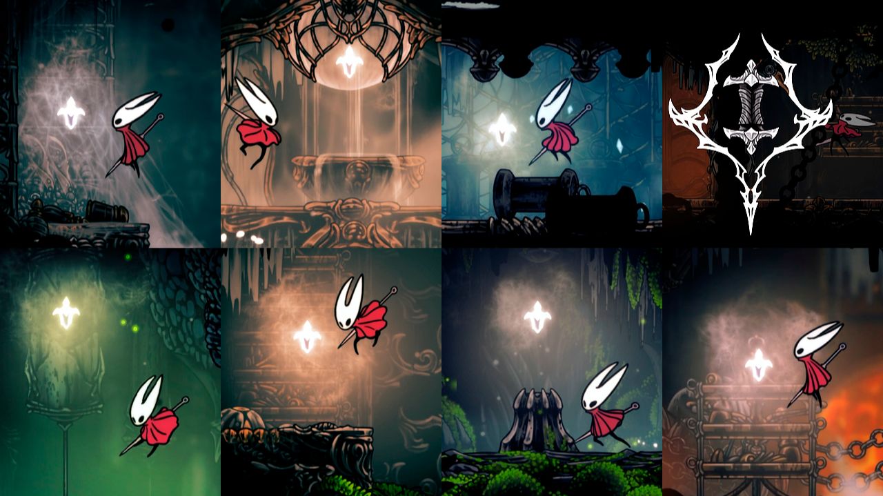 Hollow Knight: Silksong | Все обломки катушек