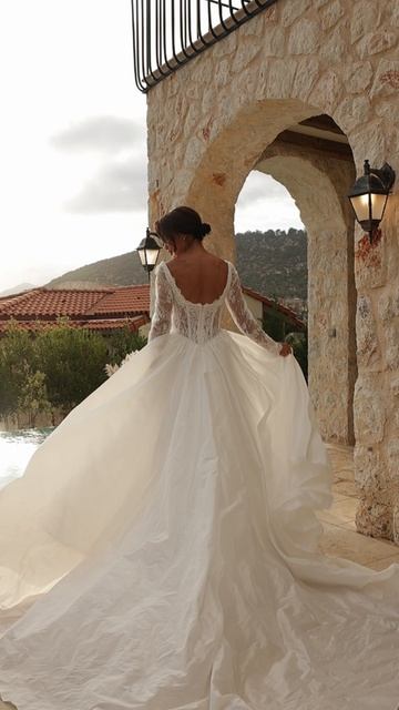 Свадебное платье Ласар из коллекции «Love Legacy» 2026, Gabbiano