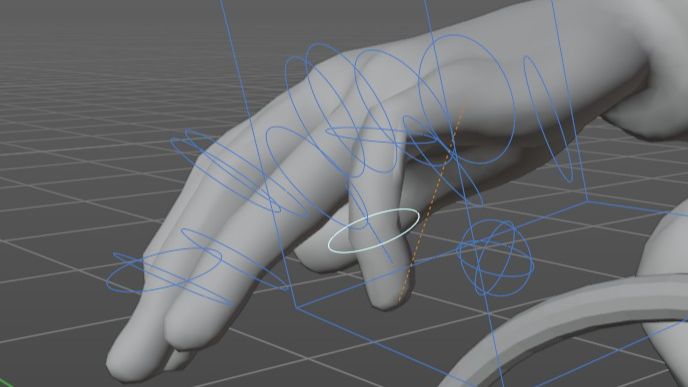 Bforartists Как настроить мягкость для ригга пальцев