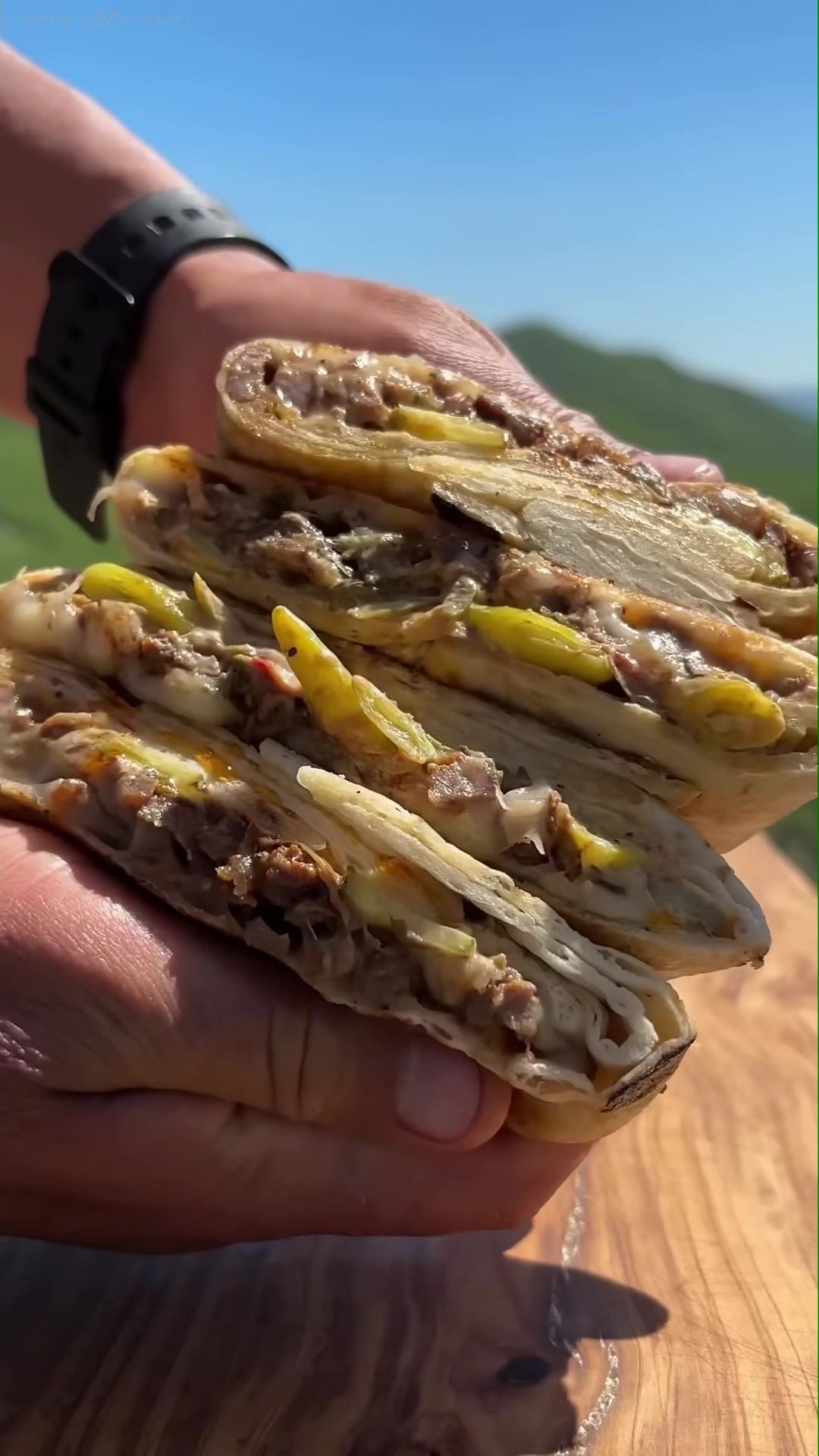 Стейк со сливочным сыром