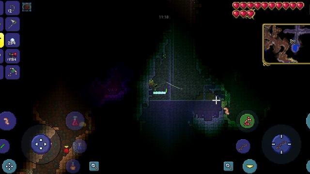 Рыбачу в подземной порче в террарии