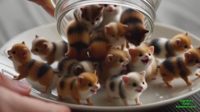 Интересные видео и Развлечения - Удивительные и Необычные животные из банки и из тюбика