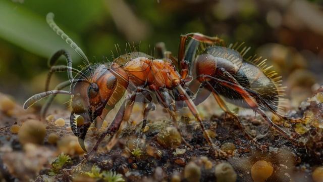 Бактерии у муравьёв: угроза для животных