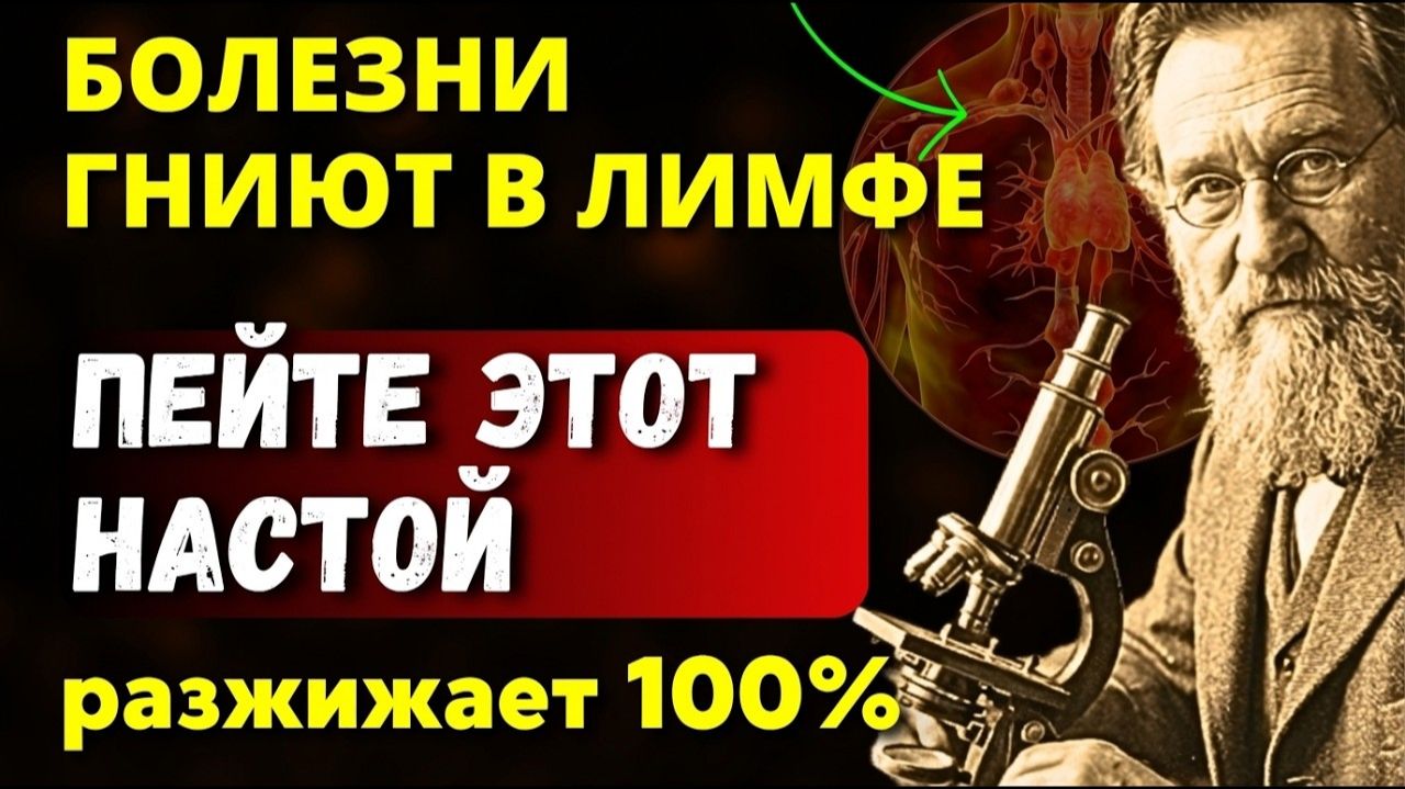 Разгоняет Лимфу за МИНУТУ! Великий МЕЧНИКОВ: как ЛЕГКО ОЧИСТИТЬ организм, ИЗБАВИТЬСЯ от грязи