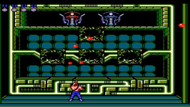 Contra ➤Защитная панель. Бункер № 2  ➤( NES / Famicom / Dendy)