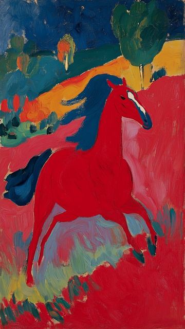 Новогодний галоп (картина #1034) / Арт-студия Нормова