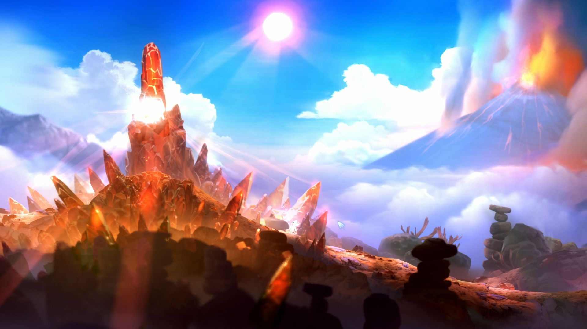 Ori and the Blind Forest - 10 (Завершаем подготовку к забегу внутри вулкана)