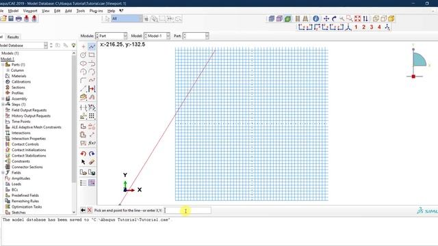 #04 ABAQUS Tutorial Creating a shell part - I-shaped beam
