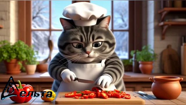 Рецепты от кота-Маркиза. Капуста с курицей в горшочке.