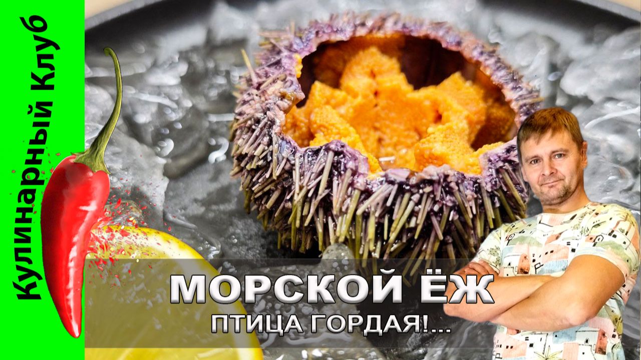 ★ Морской еж: рецепт деликатеса из глубин океана — вкус и простота подачи | Кулинарный Клуб