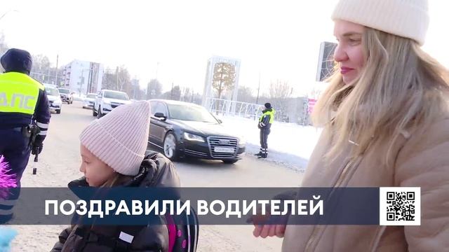 Нижнекамские автоинспекторы устроили новогодний сюрприз водителям