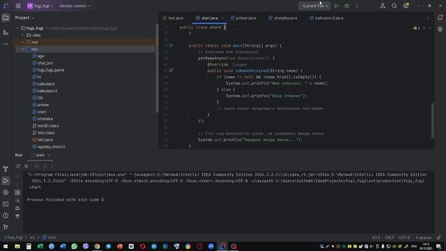 ЯЗЫК ПРОГРАММИРОВАНИЯ JAVA!!!УРОК 9! ДЕЛАЕМ СВОЮ ИГРУ РАЗДЕЛЁНУЮ НА КЛАССЫ+УЧИМЯ ВОЗВРАЩАТЬ ЗНАЧЕНИЯ