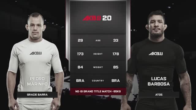 Pedro Marinho vs Lucas Barbosa - ACBJJ 20