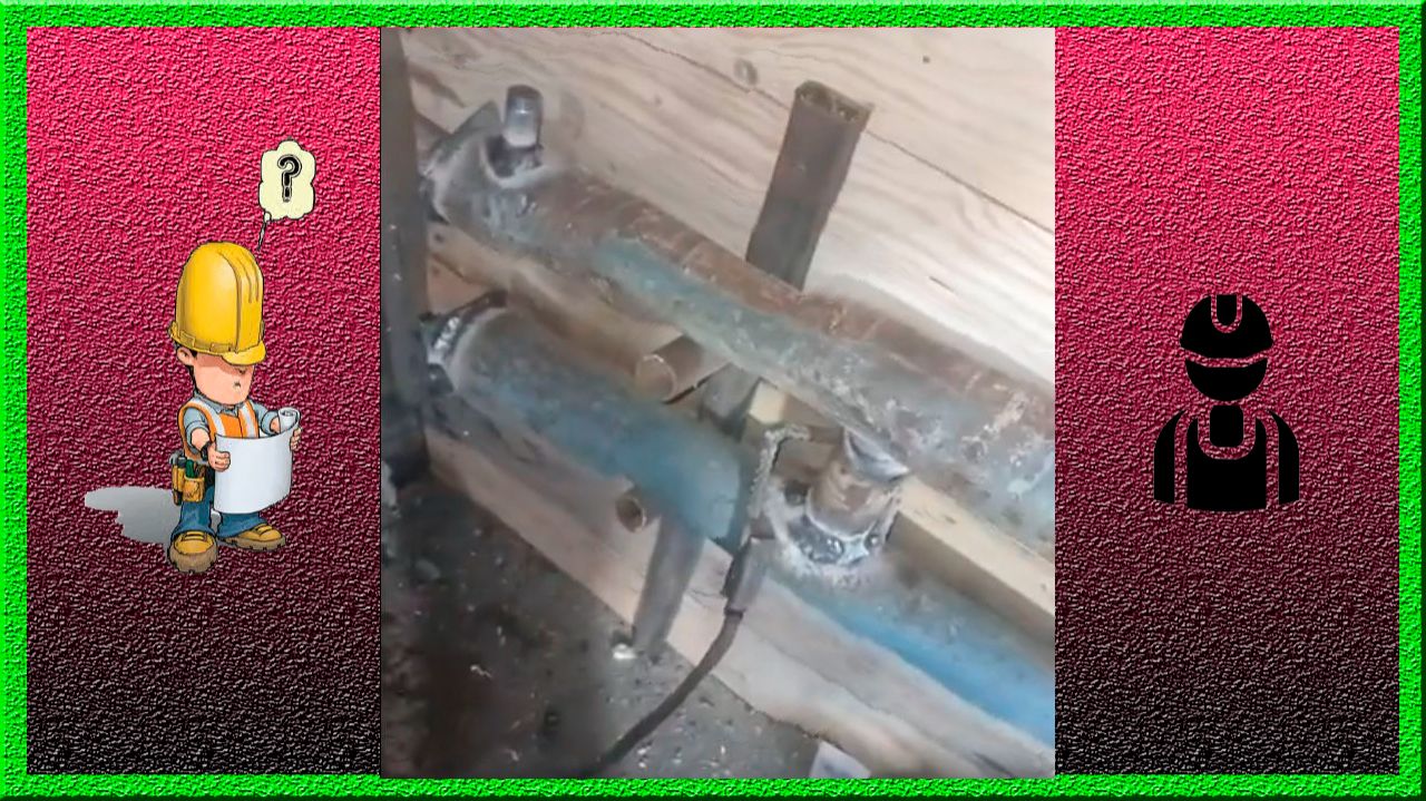 ВАРЮ ОТОПЛЕНИЯ В ГАРАЖЕ С БЫУШНЫХ ТРУБ (ЧАСТЬ 3)