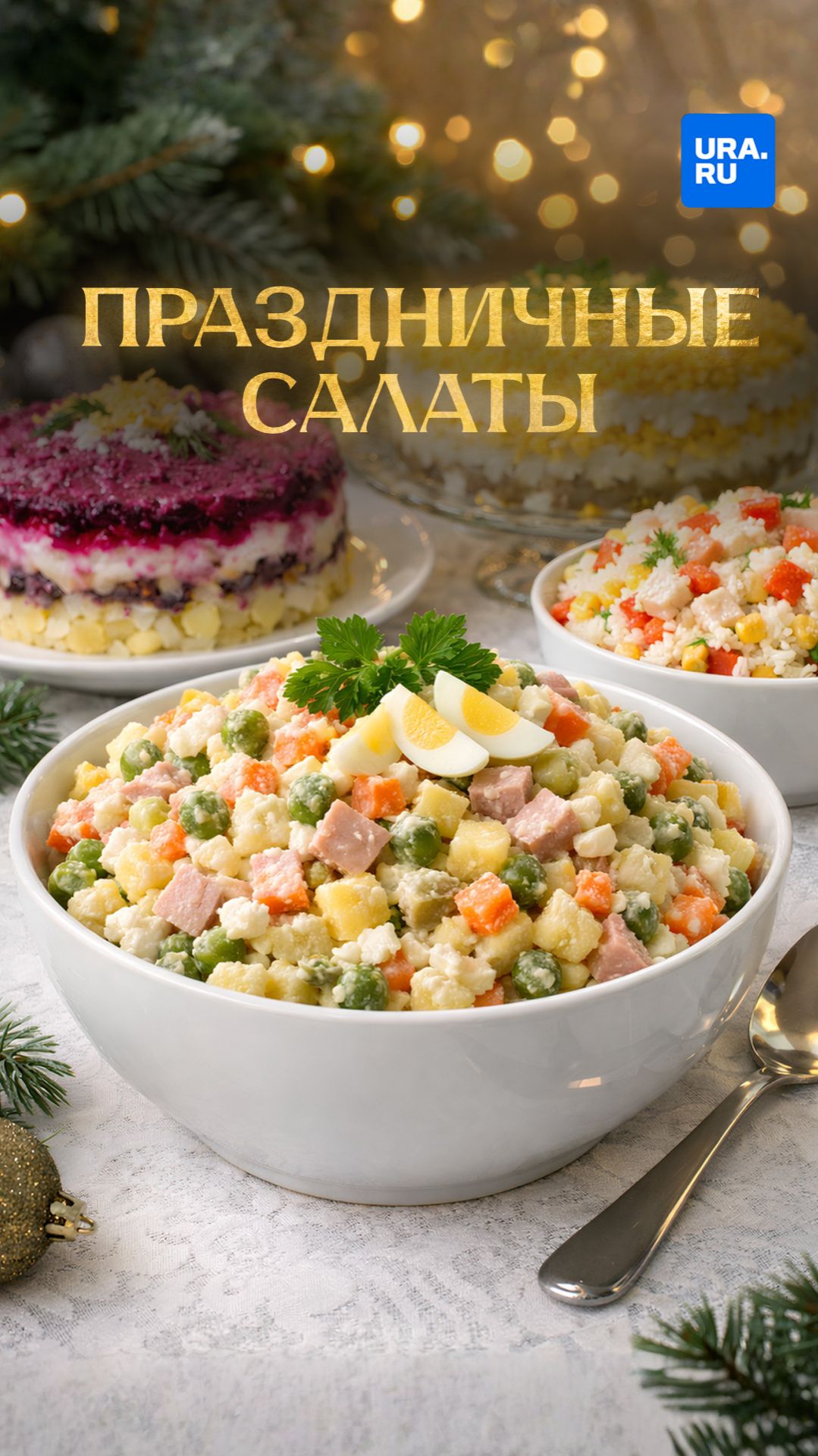 Салаты под Новый год